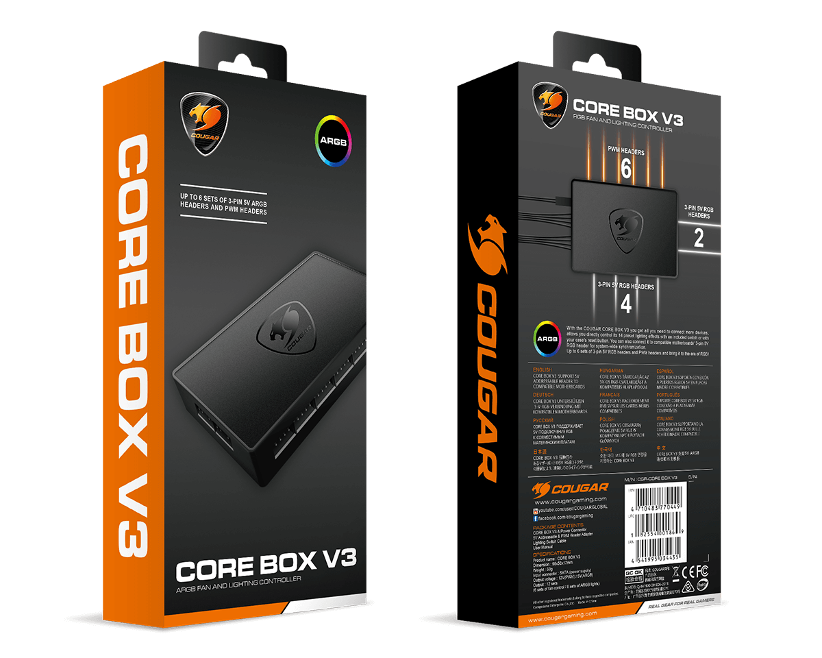 Cougar CORE BOX V3 ARGB Control Box - Nextgen PC